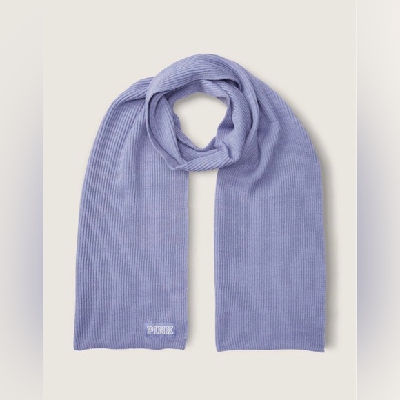 PINK Victoria's Secret | Accessories | Victorias Secret Pink Rib Scarf ...